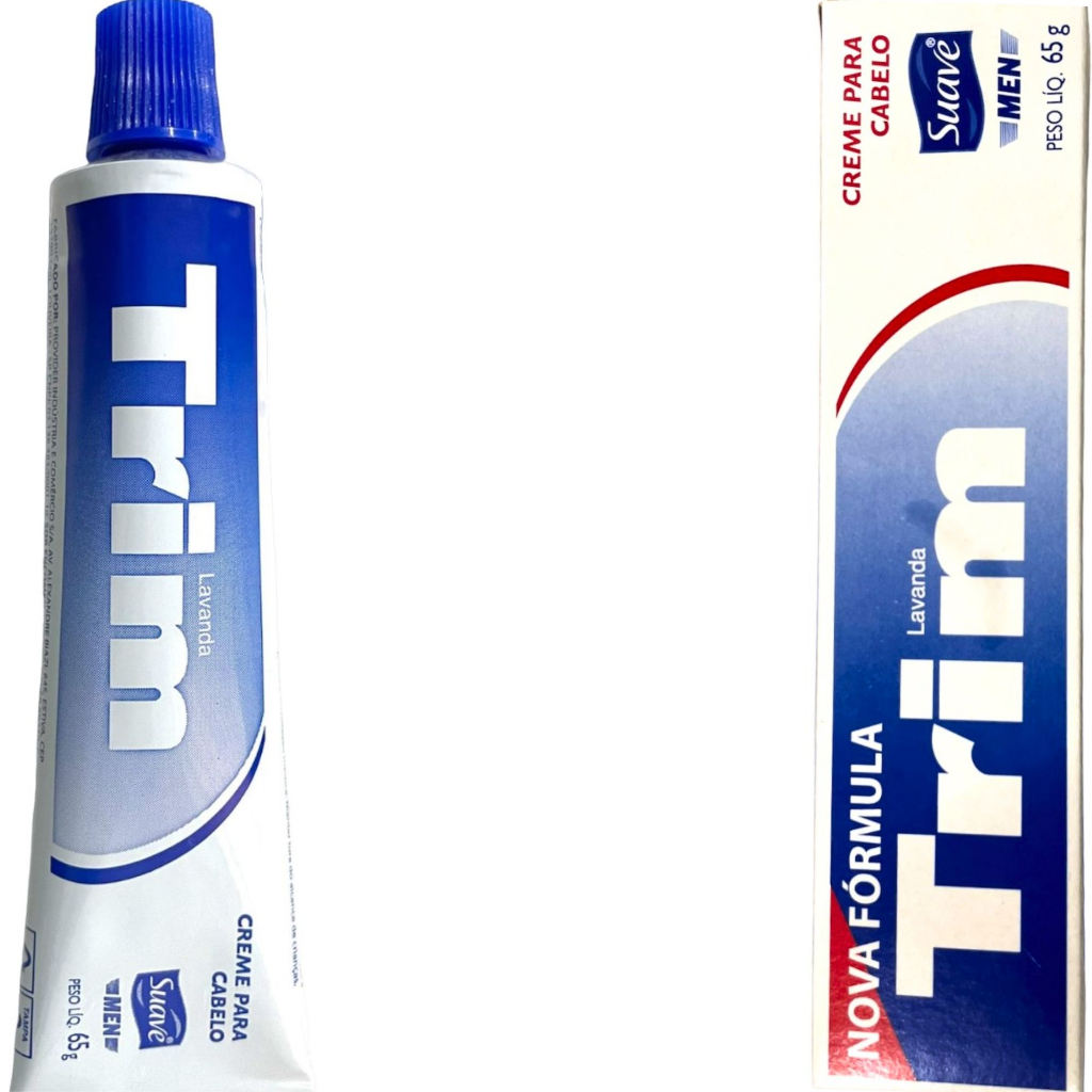 Creme hidratante para cabelo trim com 65g | Shopee Brasil