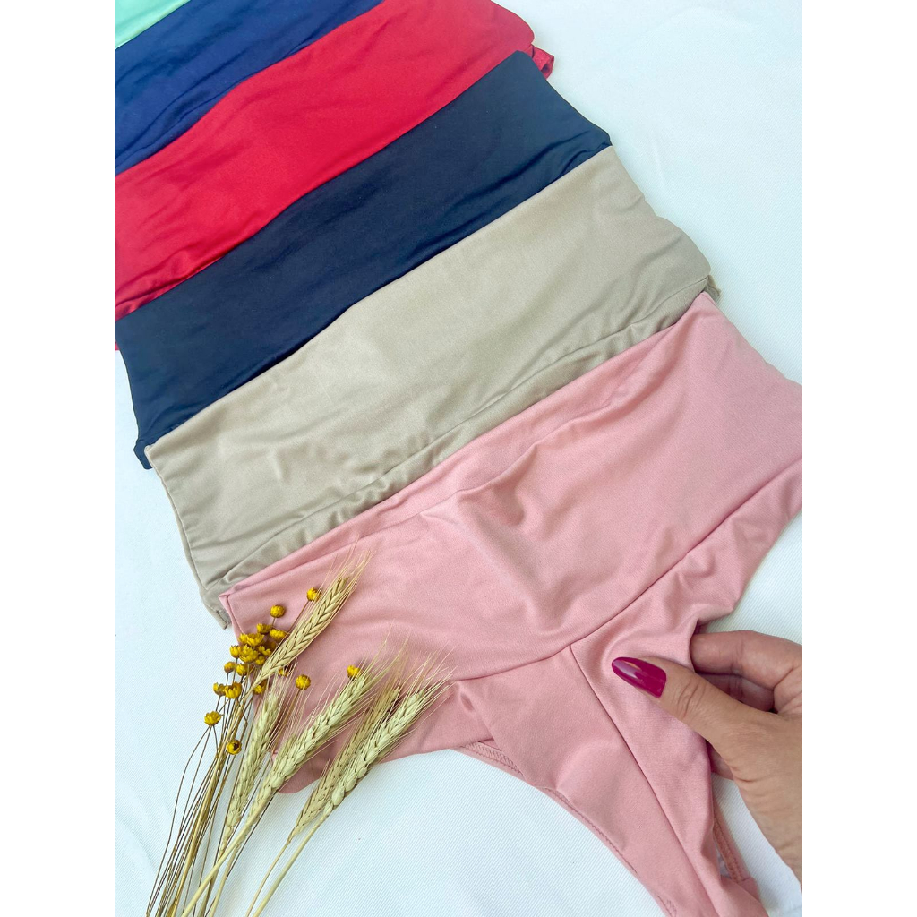 10 Cinta Modeladora Cos Alto Fio Duplo Conforto Kit Calcinhas Barata ...