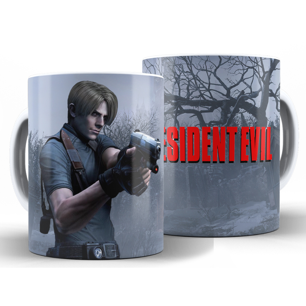 Caneca Resident Evil + Caixa - Xícara Divertida 325ML Cerâmica | Shopee ...