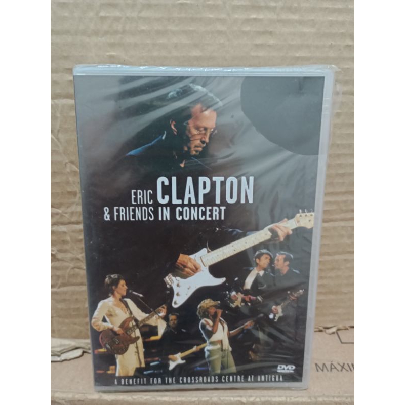 DVD ERIC CLAPTON AND FRIENDS IN CONCERT (ORIGINAL/LACRADO) | Shopee Brasil