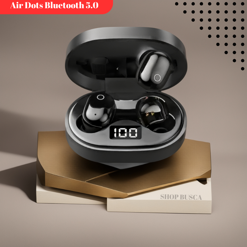 Fone de ouvido Air Dots - Bluetooth | Shopee Brasil