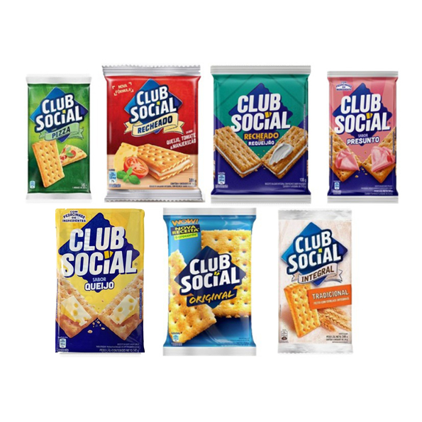 Biscoito Club Social Sabores | Shopee Brasil