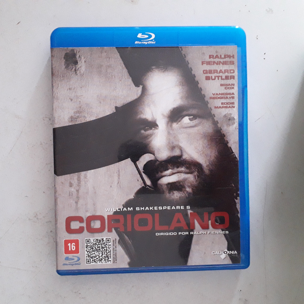 Blu-Ray Coriolano - Ralph Fiennes - Gerard Butler | Shopee Brasil