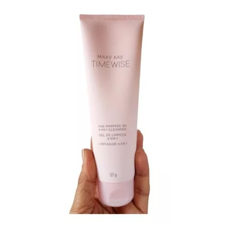 Mary Kay Gel De Limpeza 4 Em 1 Timewise 3d 127g Pele mista ou Oleosa | Shopee Brasil