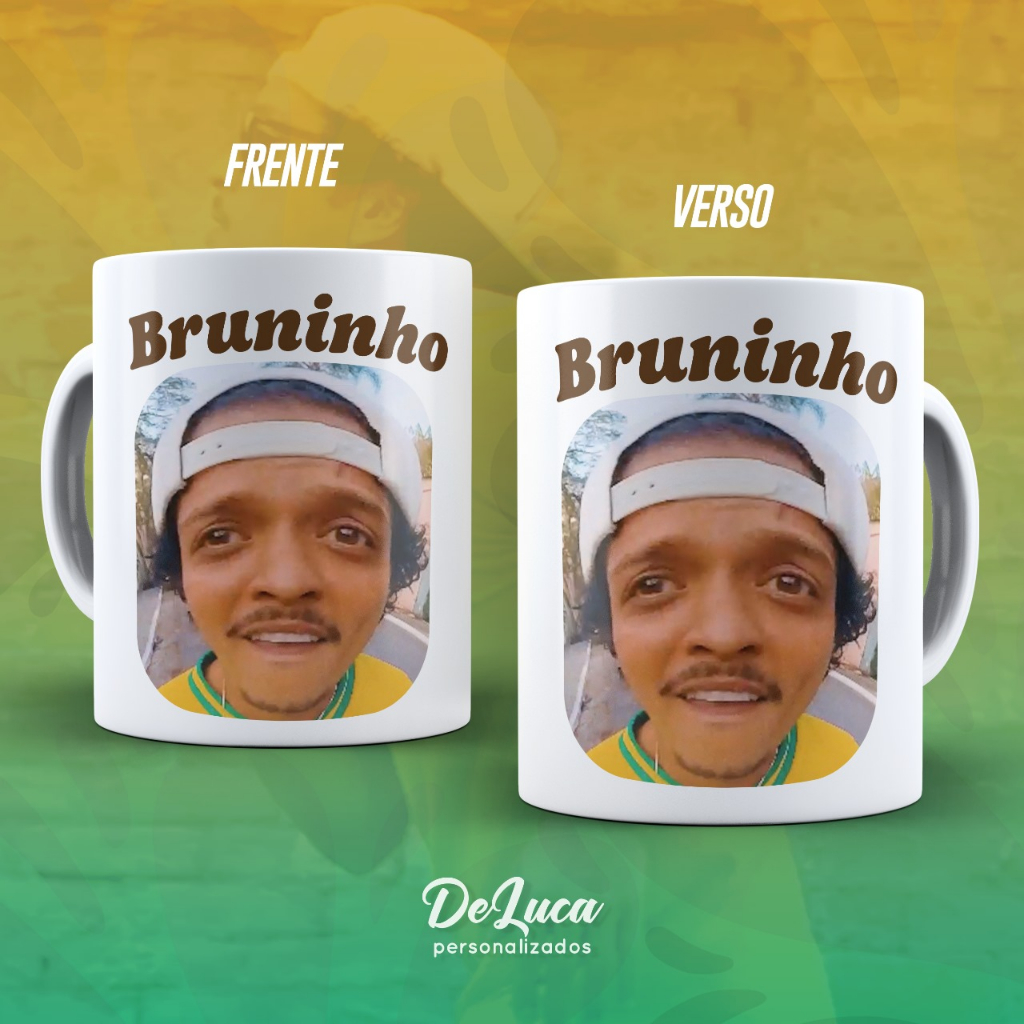 Caneca Bruninho Bruno Mars | Shopee Brasil