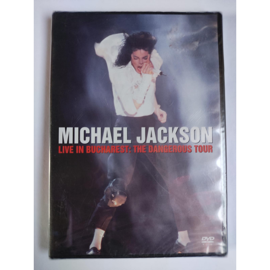 MIchael Jackson - Live In Bucharest: The Dangerous Tour - DVD | Shopee Brasil