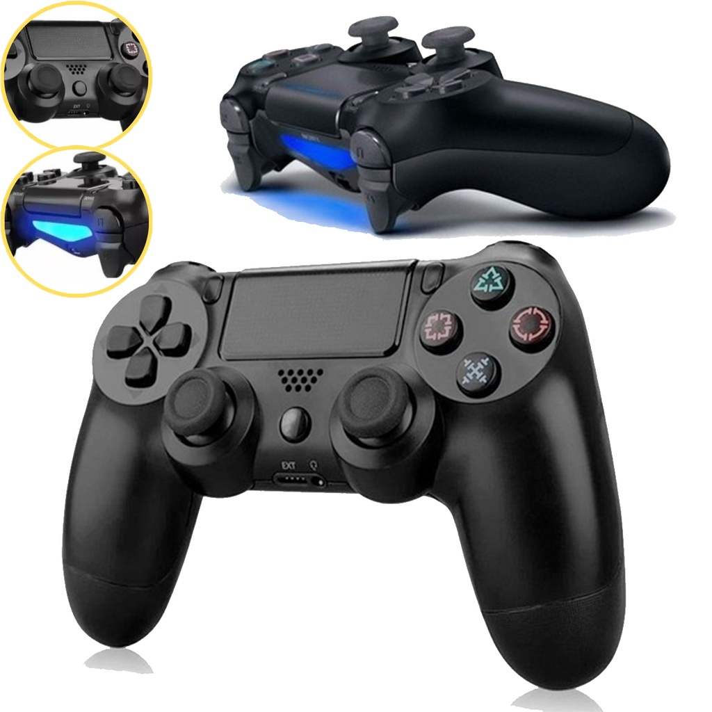 Controle Sem Fio Compatível Play4 Joystick Manete Varias Cores YSC ...