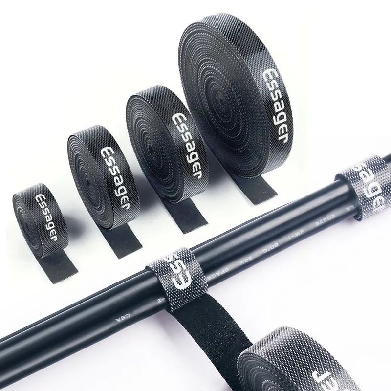 Fita organizadora de cabos Essager velcro | Shopee Brasil