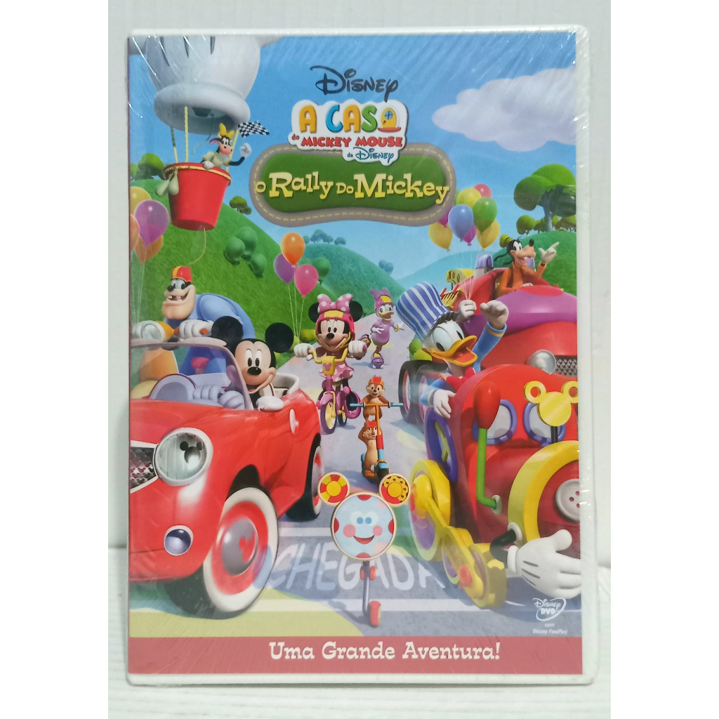 Dvd A Casa do Mickey Mouse - O Rally do Mickey (Novo/Original/Lacrado ...