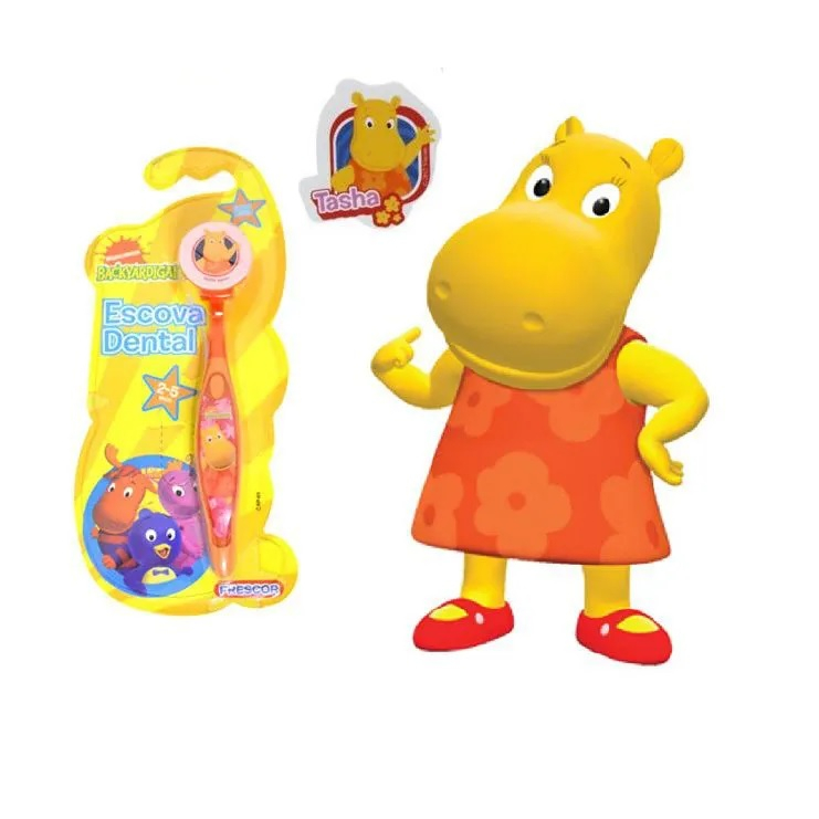 Escova Dental Backyardigans Tasha Com Capa Protetora | Shopee Brasil