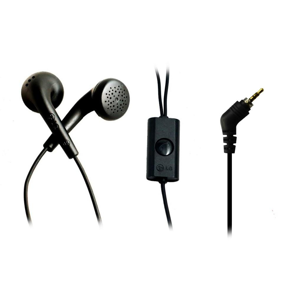 Fone De Ouvido LG Original Entrada P2 com Microfone | Shopee Brasil