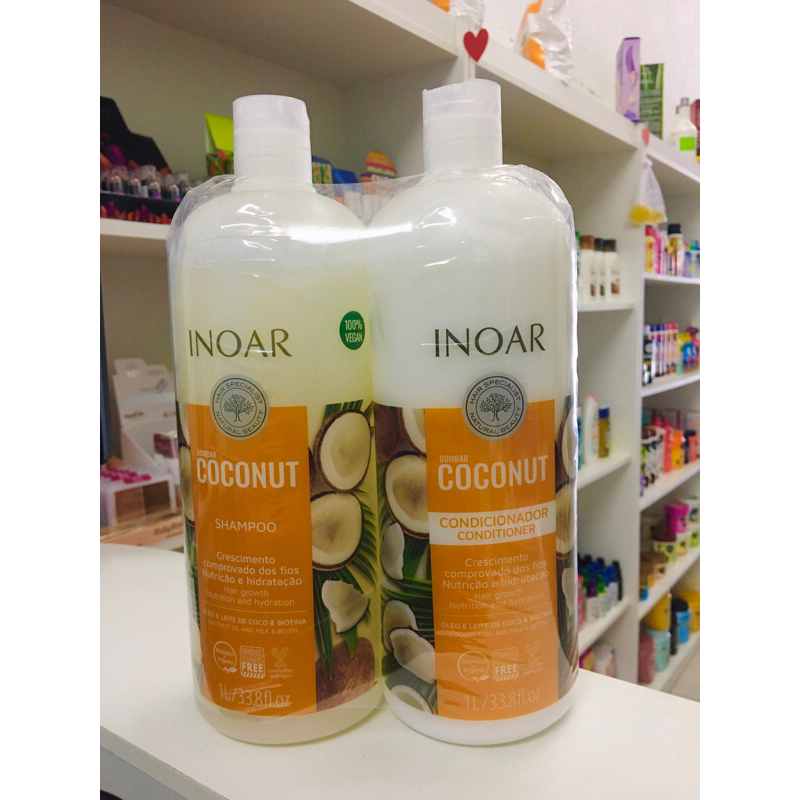 KIT BOMBA COCONUT INOAR 1 LITRO | Shopee Brasil