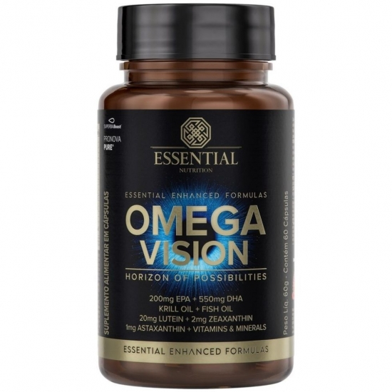 OMEGA VISION (60 CAPS) ESSENTIAL NUTRITION | Shopee Brasil