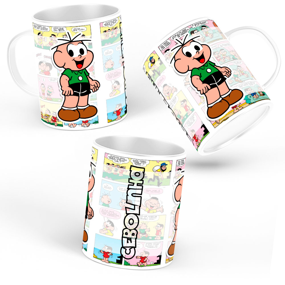 Caneca Turma Da Mônica Personalizada 01 | Shopee Brasil