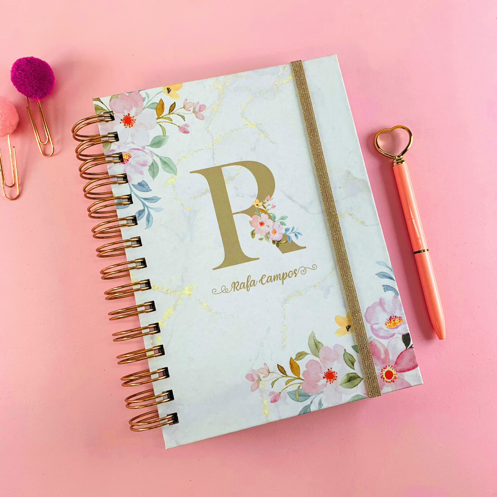 Planner 2024 Personalizado Capa Inicias | Shopee Brasil