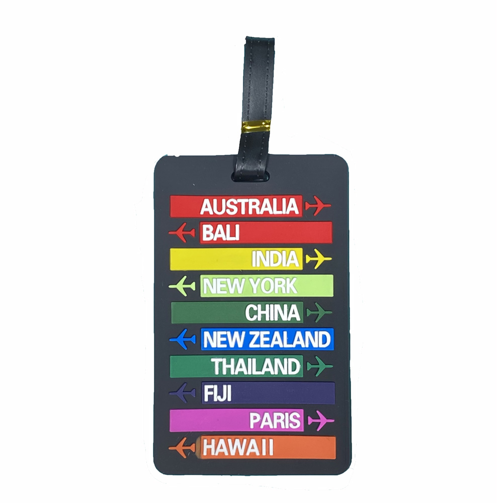 TAG IDENTIFICADOR DE MALA PARA VIAGEM ETIQUETA DE BAGAGEM | Shopee Brasil