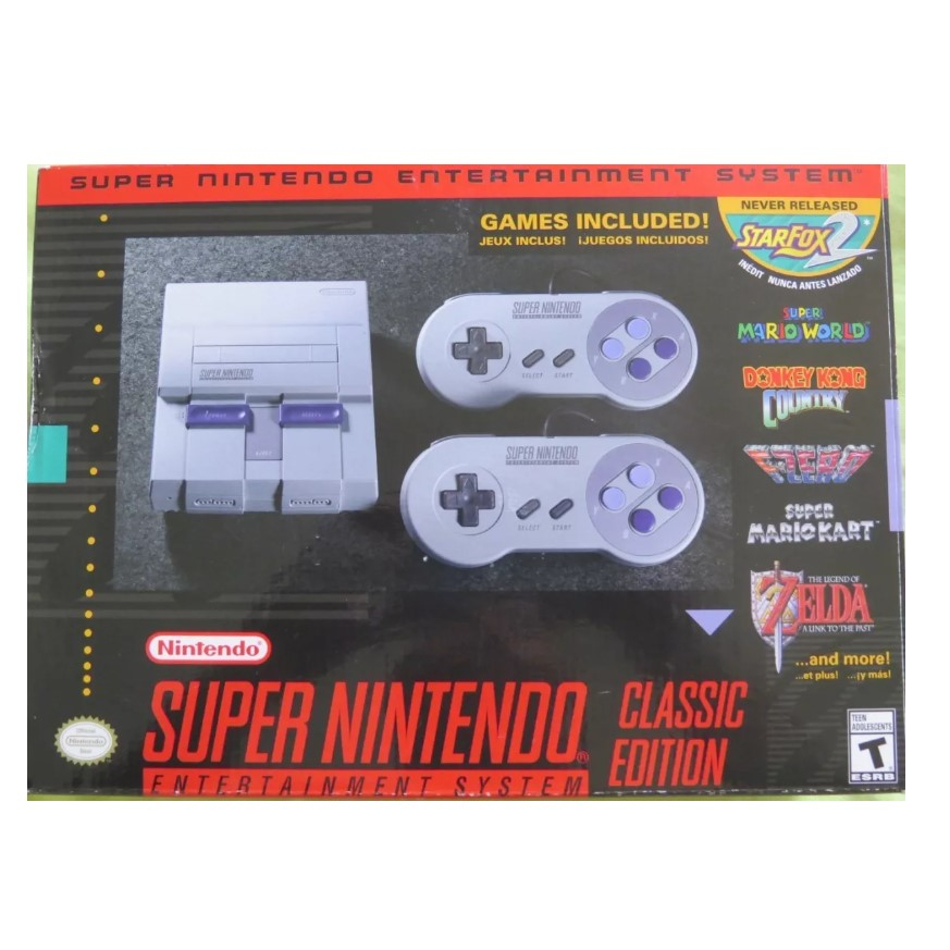 Super Nintendo Snes Classic Edition Mini Hdmi Completo Original Na ...