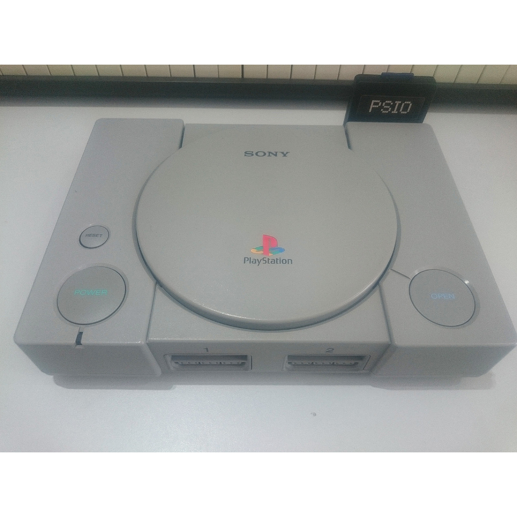 Playstation 1 Fat + PSIO Tudo 100% - Escorrega o Preço