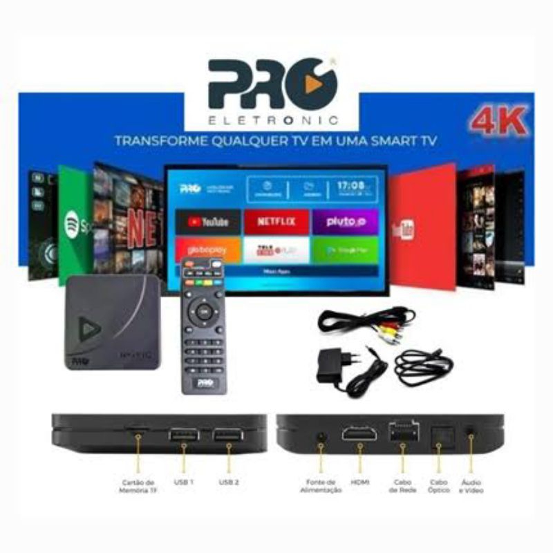 Smart box pro eletrônic | Shopee Brasil