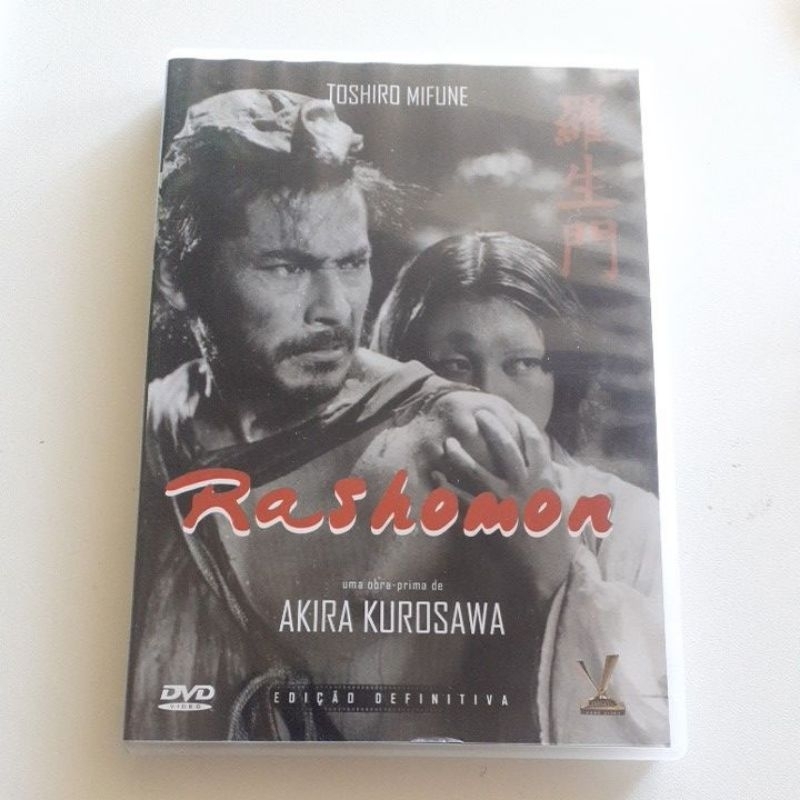 DVD Rashomon - Akira Kurosawa - Versátil - Versão encarte dupla face ...