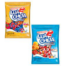 BALA LUA CHEIA FRUTAS 600G | Shopee Brasil