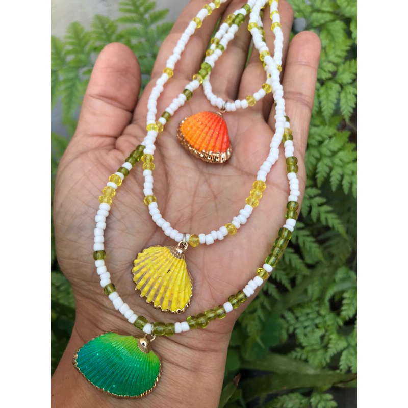 Colar conchas Alto Verão | Shopee Brasil