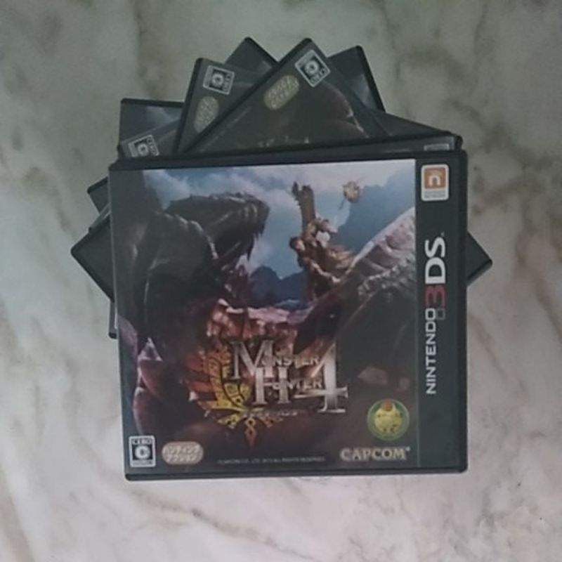 Monster Hunter 4 para Nintendo 3ds | Shopee Brasil