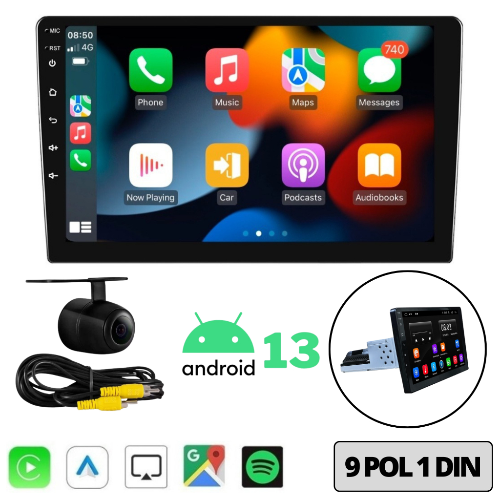 Central Multimidia Universal 1 Din Android 12 2gb 32gb 9p | Shopee Brasil