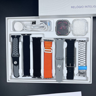 Basike Smartwatch Relógio Inteligente S18 Ultra Pro Séries8 Nfc com ...