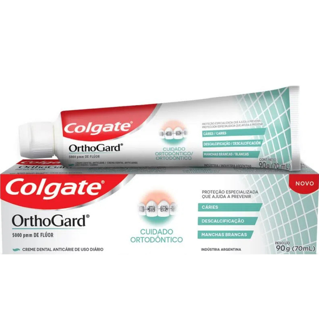 Creme Dental Colgate Orthogard 90g | Shopee Brasil
