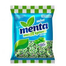 Bala Menta Mastigavel 60g | Shopee Brasil