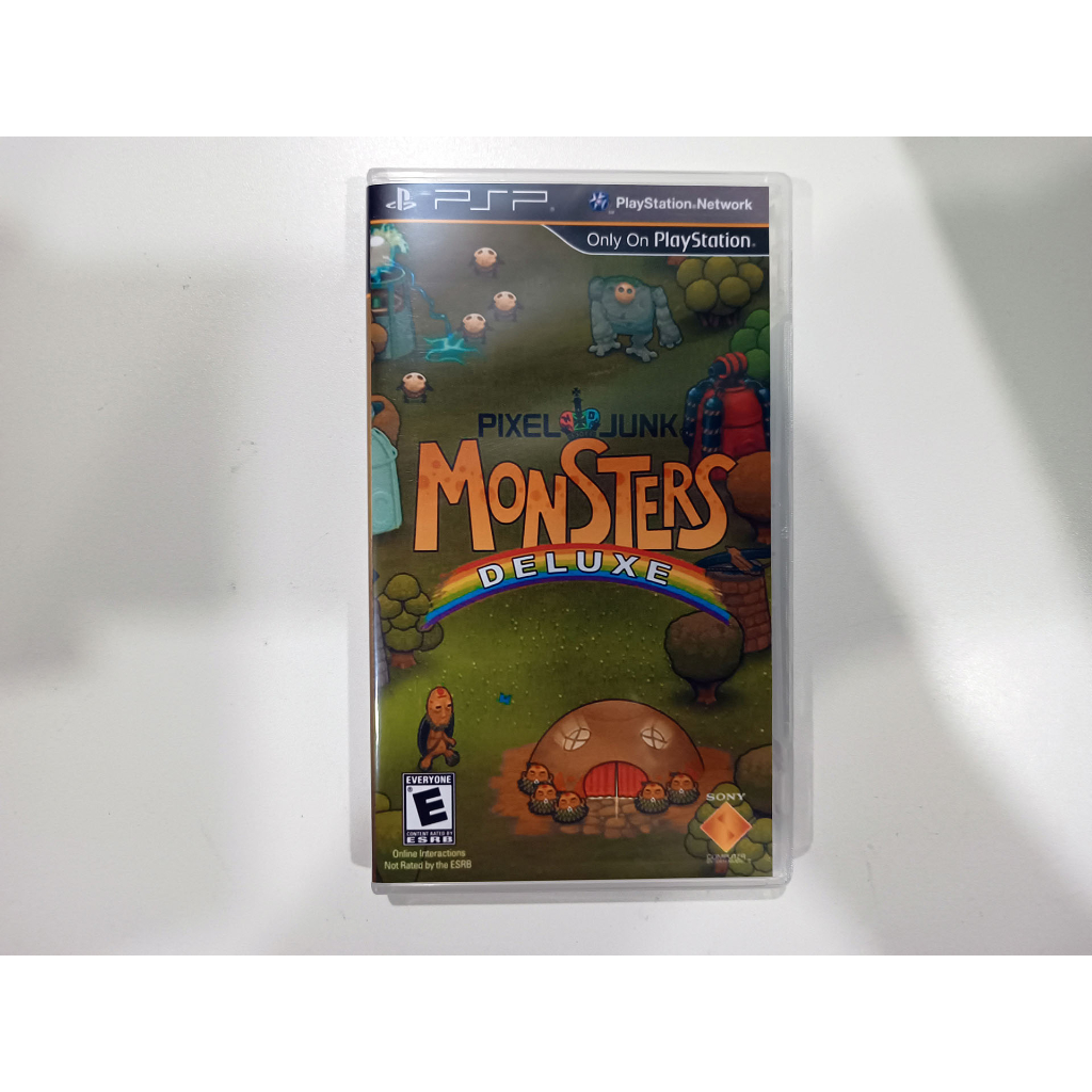 Pixel Junk Monsters Deluxe Original Encarte Reimpresso - PSP | Shopee ...