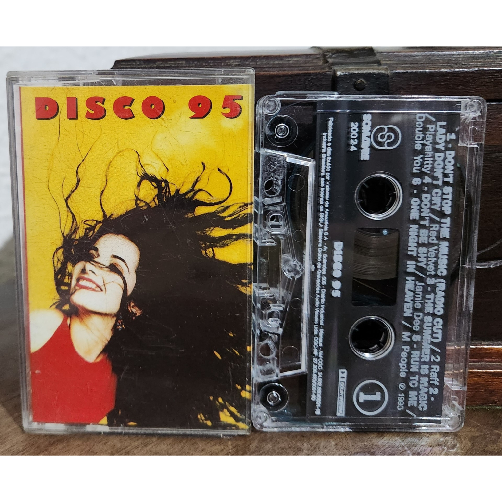 FITA K7 - DISCO 95 - SOM LIVRE | Shopee Brasil