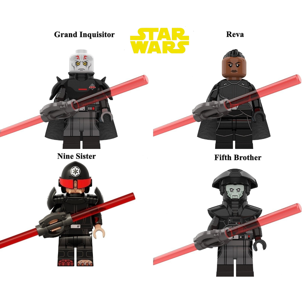 Star Wars Reva Grand Inquisitor Fifth Brother Nine Sister Bonecos DO ...