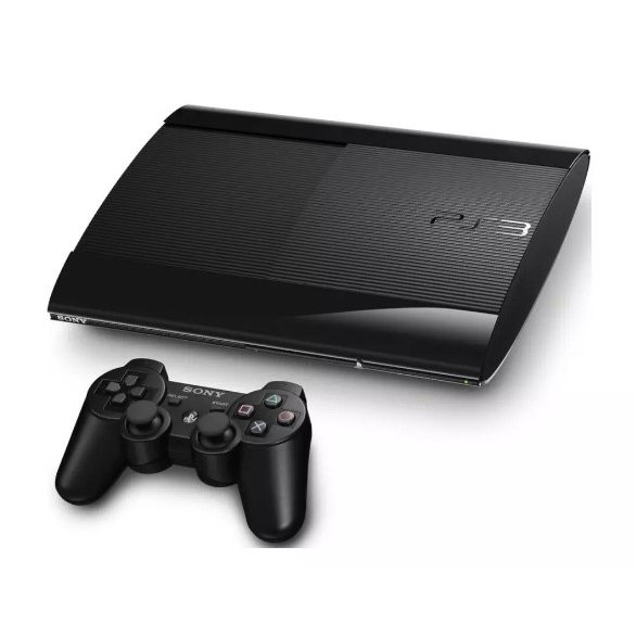 PLAY 3 Super Slim 250 GB +1 Controle Novo + 3 JOGOS | Shopee Brasil