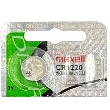Bateria Pilha Maxell CR1220 Botão 1 UNIDADE para Relógio (CR1220) | Shopee Brasil
