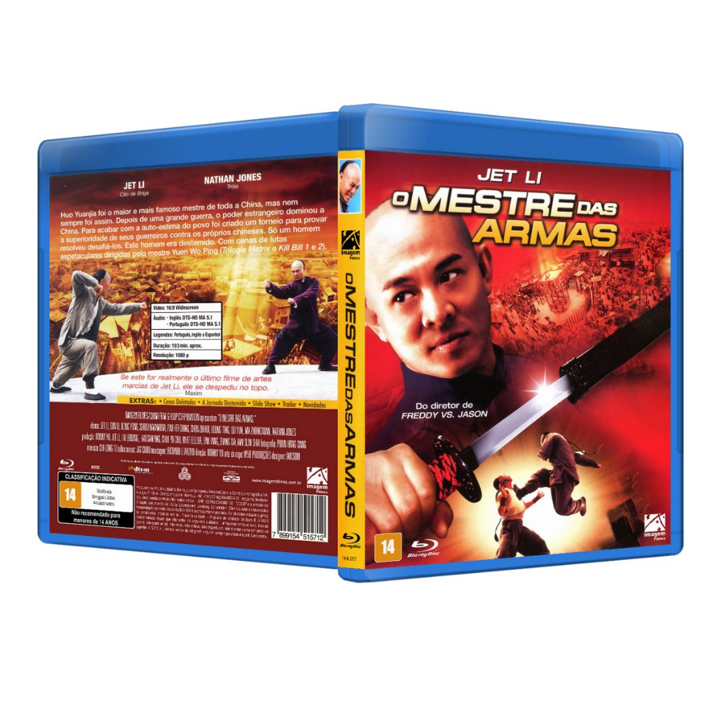Blu-ray: O Mestre Das Armas [PERSONALIZADO] | Shopee Brasil