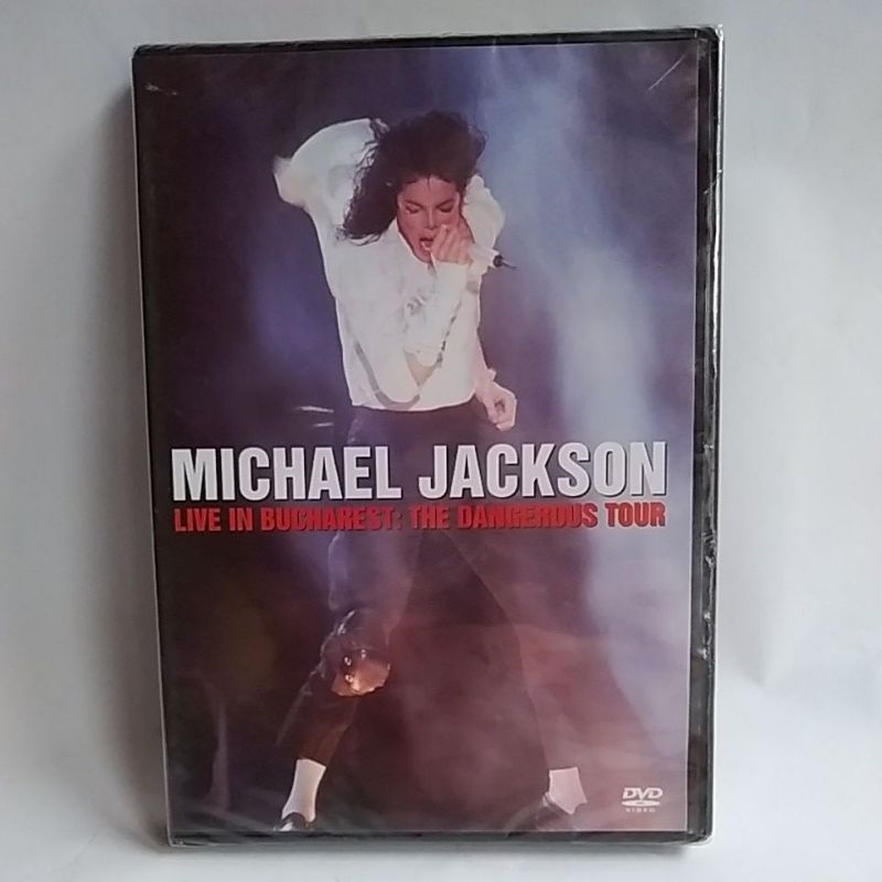 dvd Michael Jackson live in bucharest :The dangerous tour | Shopee Brasil