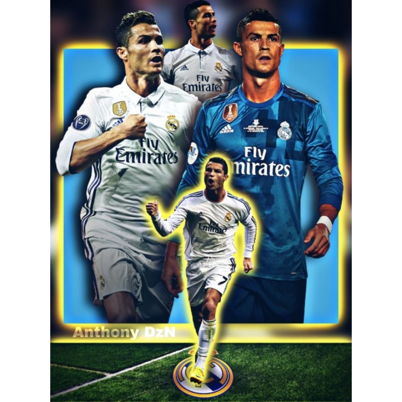 Poster de Jogador de Futebol Cristiano Ronaldo - Pôster do Cristiano ...