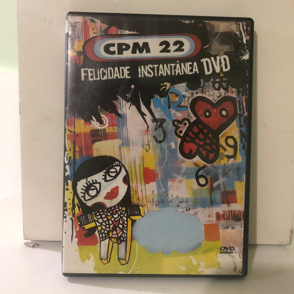 DVD - CPM 22: Felicidade Instantânea | Shopee Brasil