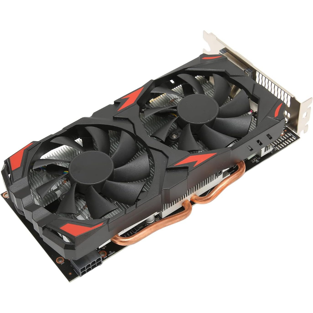 Placa de vídeo RX 580 8 GB GDDR5 256bit suporta 8K 2 ventiladores de ...