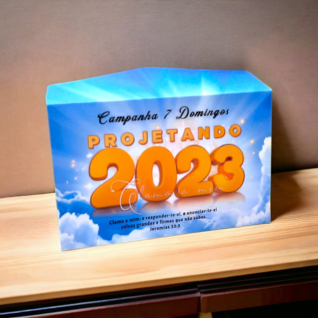 100 un de Envelope personalizado para igreja | Shopee Brasil