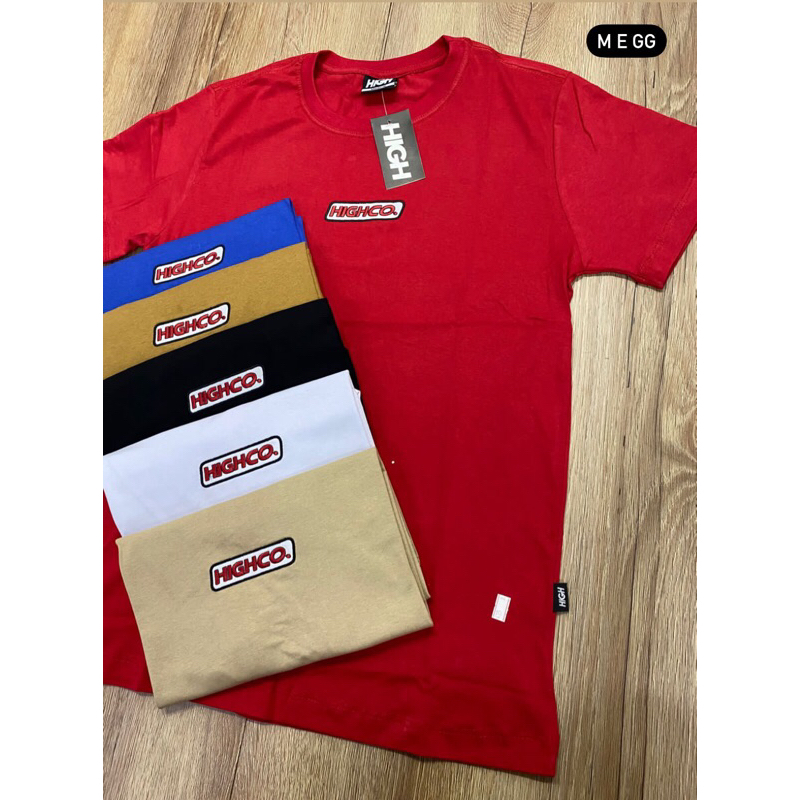 Camiseta H!GH básica | Shopee Brasil