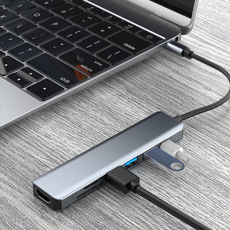 HUB USB C Tipo Splitter Para HDMI Thunderbolt 4K 3 Docking Station ...