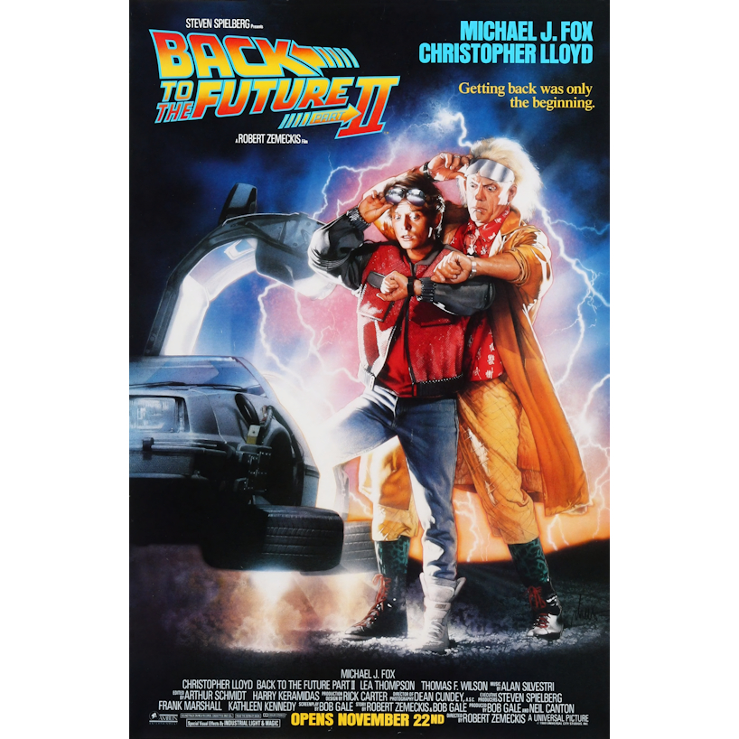 Poster: De Volta Para o Futuro Parte 2 (Back To The Future II) - Faz a Boa!