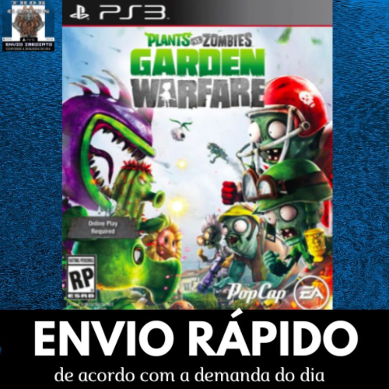 Plants vs Zombies Garden Warfare Jogos Ps3 Playstation 3(PSN) | Shopee ...
