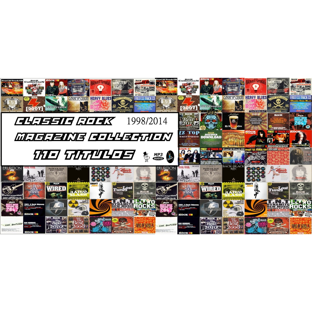 CLASSIC ROCK COLLECTION(110 TITULOS) | Shopee Brasil