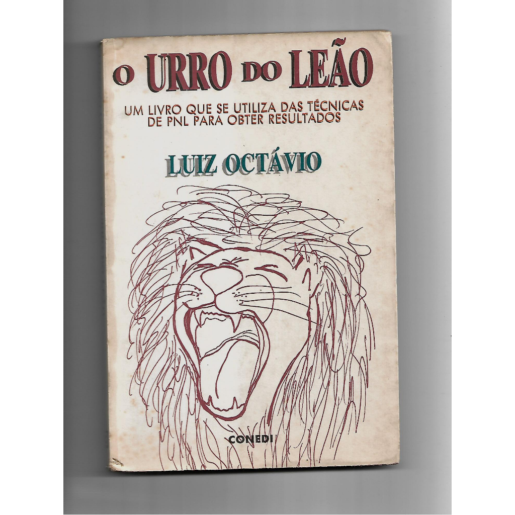 O urro do leão/Luiz Octávio | Shopee Brasil