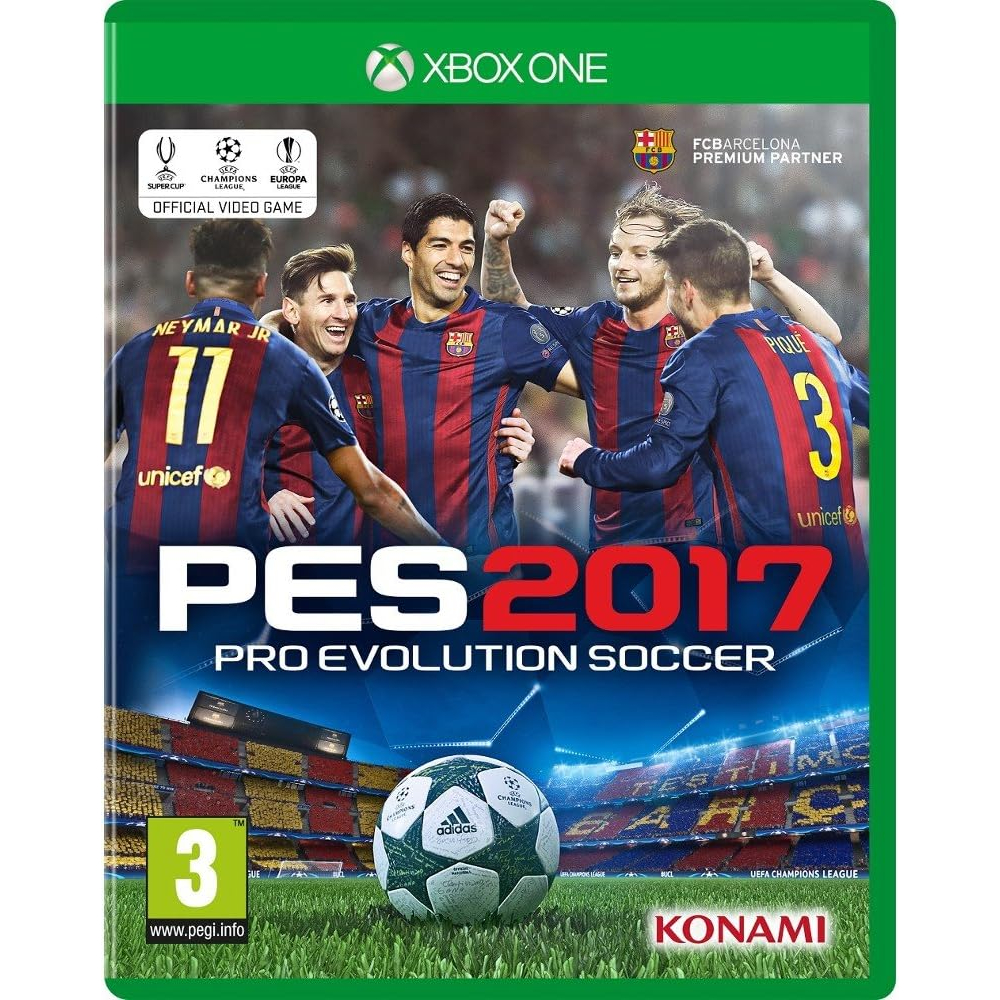 PES 2017 - PRO EVOLUTION SOCCER 2017 - XBOX ONE MÍDIA FÍSICA ORIGINAL ...