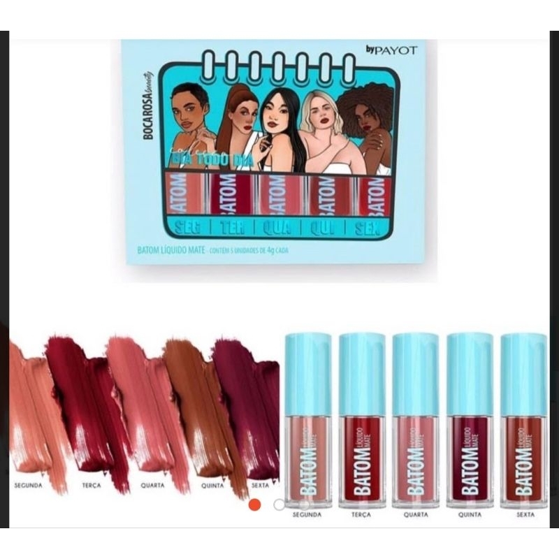 Batom Líquido Boca Rosa Beauty By Payot de Segunda a Sexta-Feira ...